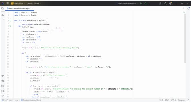 Danie Lamuel P on LinkedIn: #codesoftinternship #javaprogramming # ... Danie Lamuel P on LinkedIn: #codesoftinternship #javaprogramming # ...