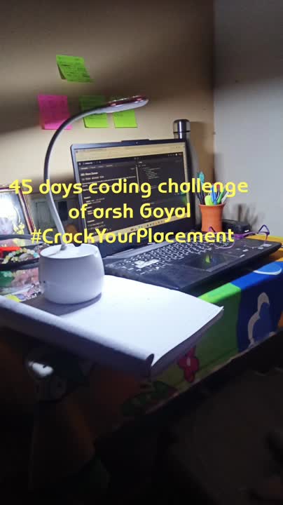 Vinayka Awasthi on LinkedIn: #crackyourplacement #crackyourplacement #dsa Vinayka Awasthi on LinkedIn: #crackyourplacement #crackyourplacement #dsa