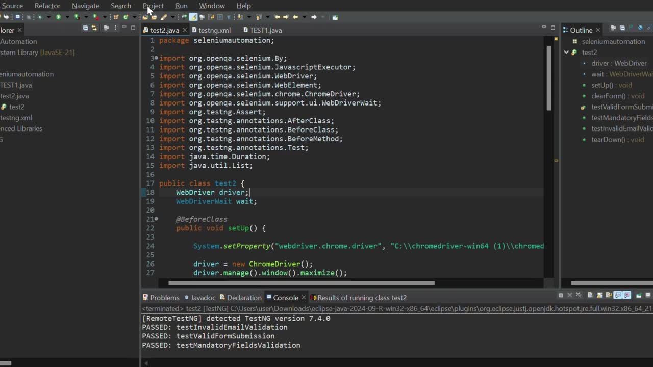 Nethmi Wandana on LinkedIn: #automationtesting #selenium #testng # ... Nethmi Wandana on LinkedIn: #automationtesting #selenium #testng # ...