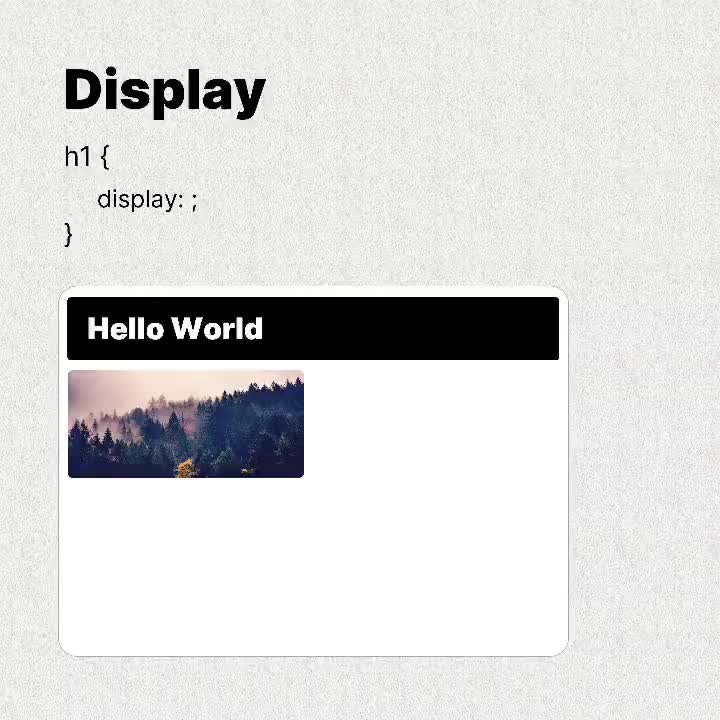 Omar Faruque on LinkedIn: #display #css #css3 #csstricks #frontend # ... Omar Faruque on LinkedIn: #display #css #css3 #csstricks #frontend # ...