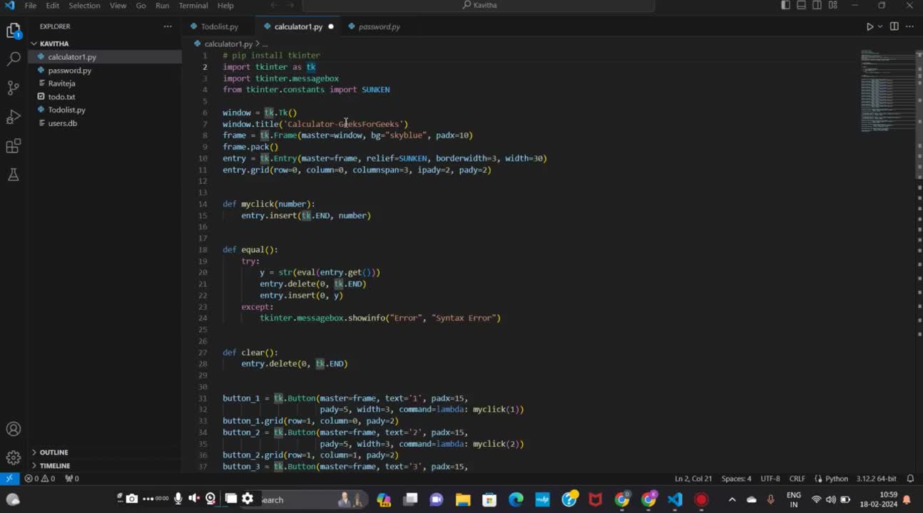 #codeway #pythonprogramming #internship | Didde Kavitha #codeway #pythonprogramming #internship | Didde Kavitha