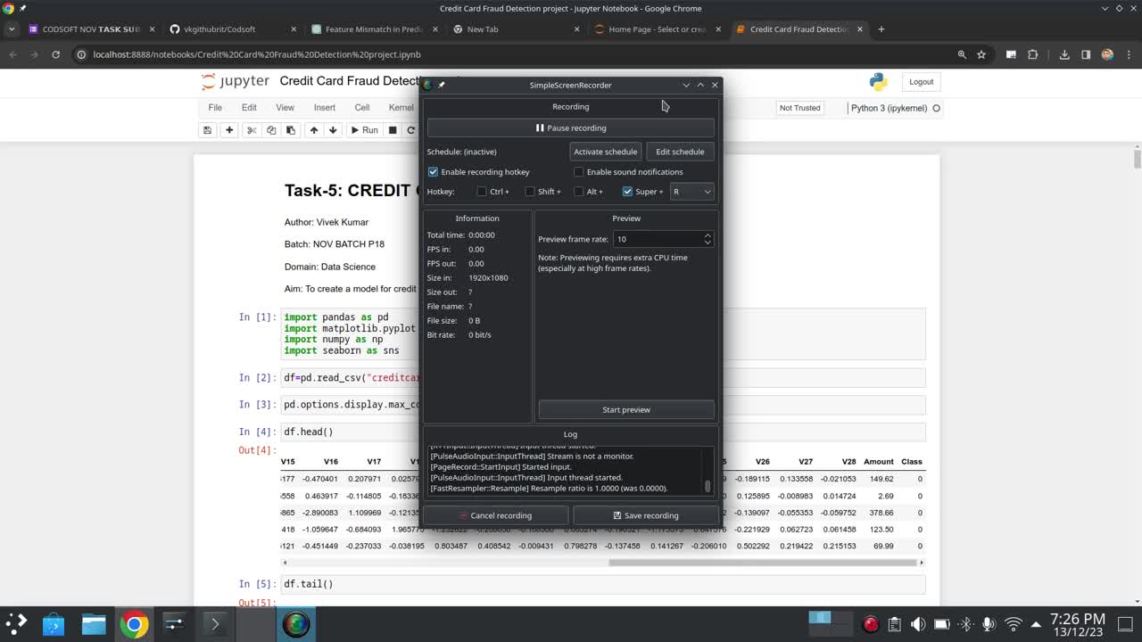 Vivek Kumar on LinkedIn: #project #codsoft #codsoftinternship #datascience Vivek Kumar on LinkedIn: #project #codsoft #codsoftinternship #datascience