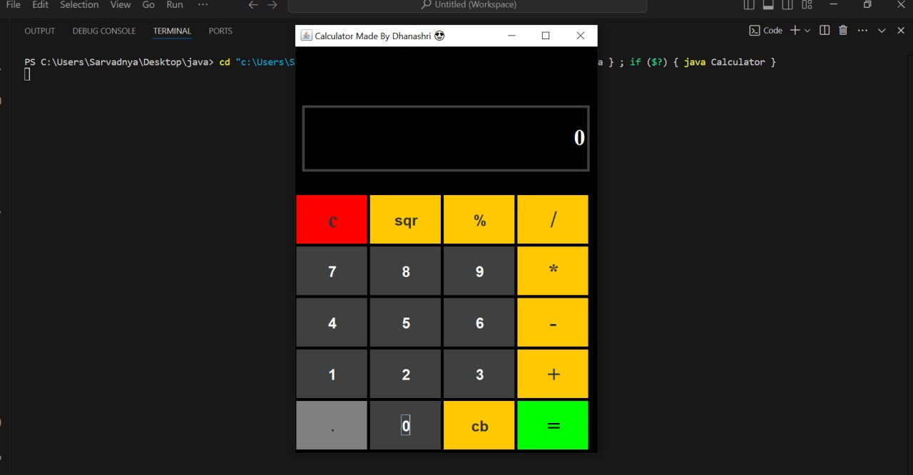 Dhanashri Bhavsar on LinkedIn: #java #guicalculator #programming # ... Dhanashri Bhavsar on LinkedIn: #java #guicalculator #programming # ...