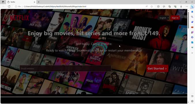 Seshadri Kaku on LinkedIn: #frontend #webdev #netflixclone Seshadri Kaku on LinkedIn: #frontend #webdev #netflixclone