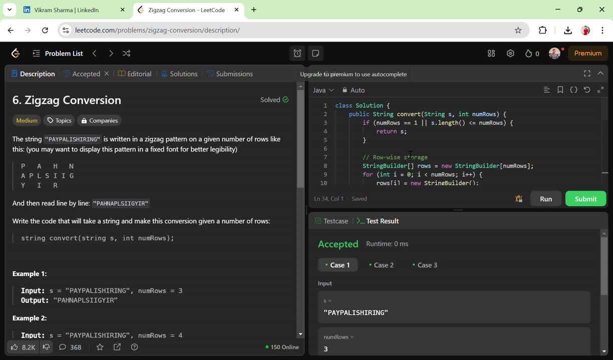 Arjit Mishra on LinkedIn: #leetcode #100daysofcode #java # ... Arjit Mishra on LinkedIn: #leetcode #100daysofcode #java # ...