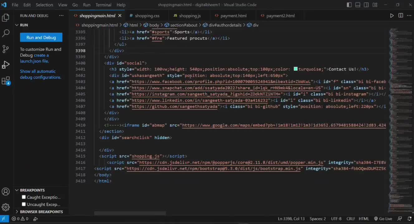 Sangeeth Satyada on LinkedIn: #digitalbhem #html #css #javascript # ... Sangeeth Satyada on LinkedIn: #digitalbhem #html #css #javascript # ...