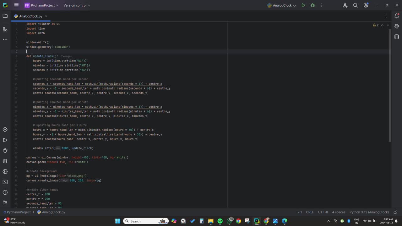 Jessicaa V on LinkedIn: #python #pycharm #systemtron #coding #learning Jessicaa V on LinkedIn: #python #pycharm #systemtron #coding #learning