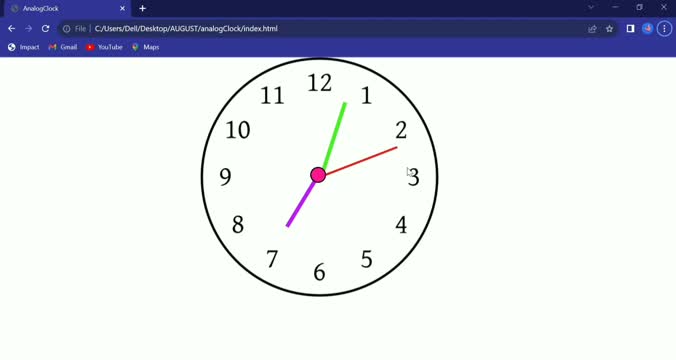 Nisha Jangir on LinkedIn: #javascript #webdevelopment #analogclock # ... Nisha Jangir on LinkedIn: #javascript #webdevelopment #analogclock # ...