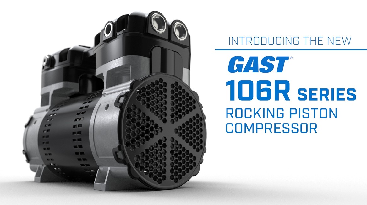 Introducing GAST 106R Rocking Piston Compressor | gast posted on the ... Introducing GAST 106R Rocking Piston Compressor | gast posted on the ...