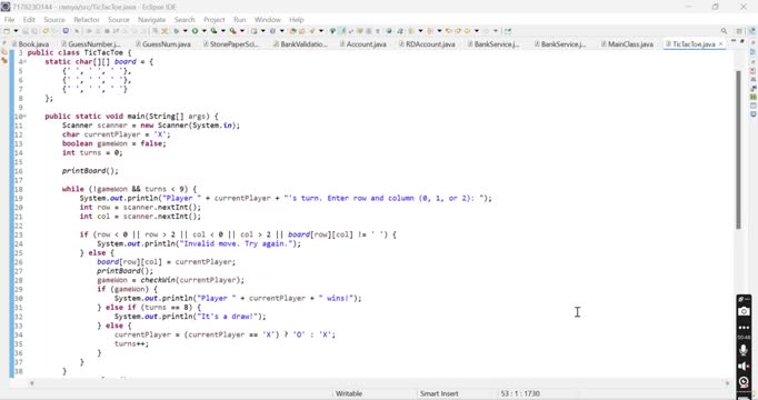 RAMYABHARATHI S on LinkedIn: #java #gamedevelopment #internship #coding RAMYABHARATHI S on LinkedIn: #java #gamedevelopment #internship #coding