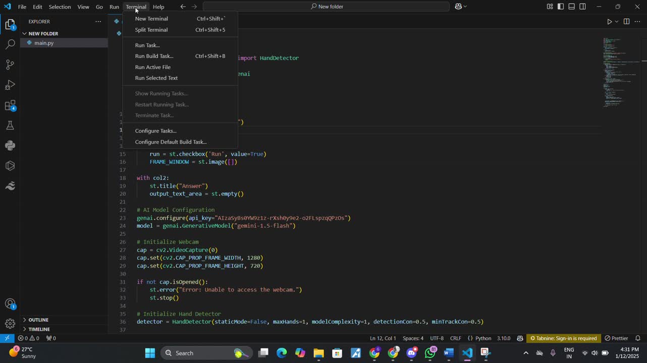Gautam Rahul on LinkedIn: #python #opencv #streamlit #ai #generativeai ... Gautam Rahul on LinkedIn: #python #opencv #streamlit #ai #generativeai ...