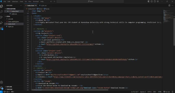 Arpita Sahoo on LinkedIn: #portfolio #html #css #webdevelopment # ... Arpita Sahoo on LinkedIn: #portfolio #html #css #webdevelopment # ...