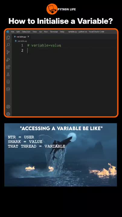 Kiran Sagar on LinkedIn: How to Initialise a Variable Kiran Sagar on LinkedIn: How to Initialise a Variable
