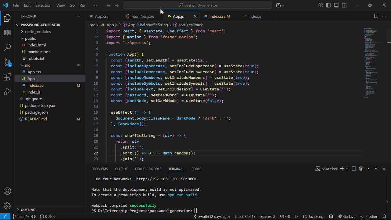 #react #javascript #webdevelopment #opensource #passwordgenerator ... #react #javascript #webdevelopment #opensource #passwordgenerator ...