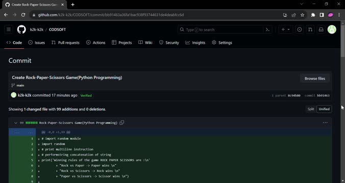 Keerthana K on LinkedIn: #codsoft #pythonprogramming #internship Keerthana K on LinkedIn: #codsoft #pythonprogramming #internship