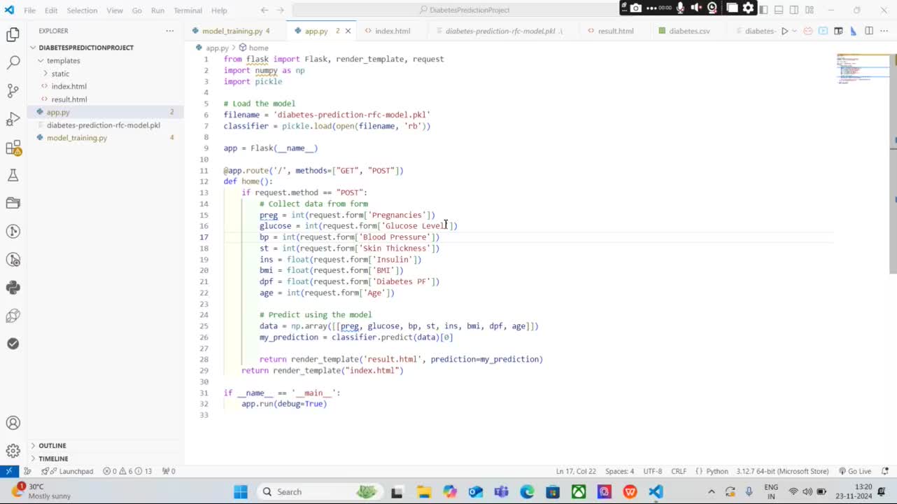 Nagaraju Vardhan on LinkedIn: #machinelearning #flask #python #html # ... Nagaraju Vardhan on LinkedIn: #machinelearning #flask #python #html # ...