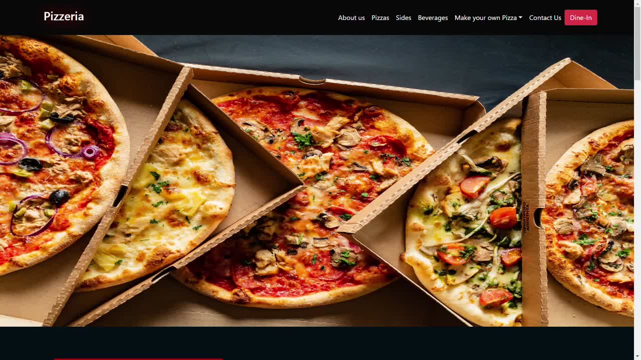 Nidhi Pimpalkar on LinkedIn: #webdevelopment #frontend #pizza #bootstrap Nidhi Pimpalkar on LinkedIn: #webdevelopment #frontend #pizza #bootstrap