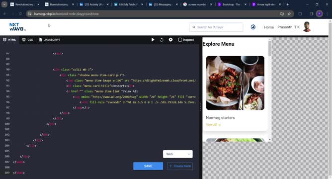 Prasanth T.K on LinkedIn: #html5 #css #nxtwaveccbp ... Prasanth T.K on LinkedIn: #html5 #css #nxtwaveccbp ...
