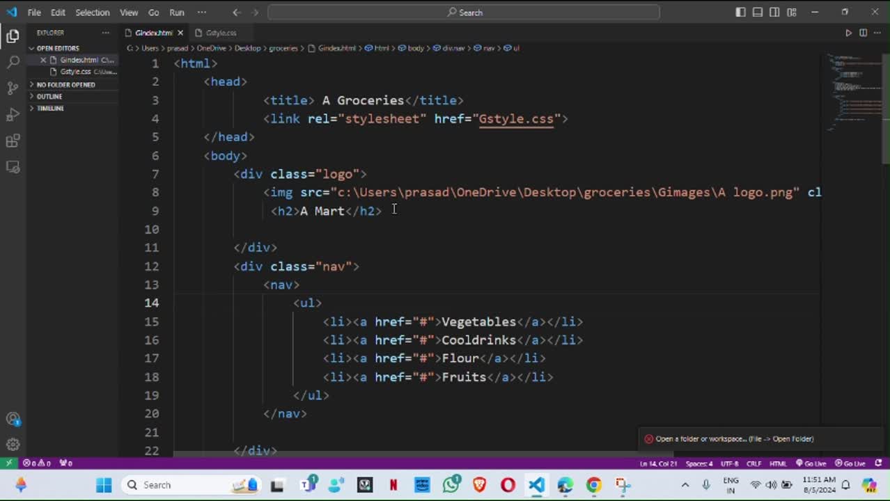 Akhil Tatikonda on LinkedIn: #oasis #web #html #css Akhil Tatikonda on LinkedIn: #oasis #web #html #css
