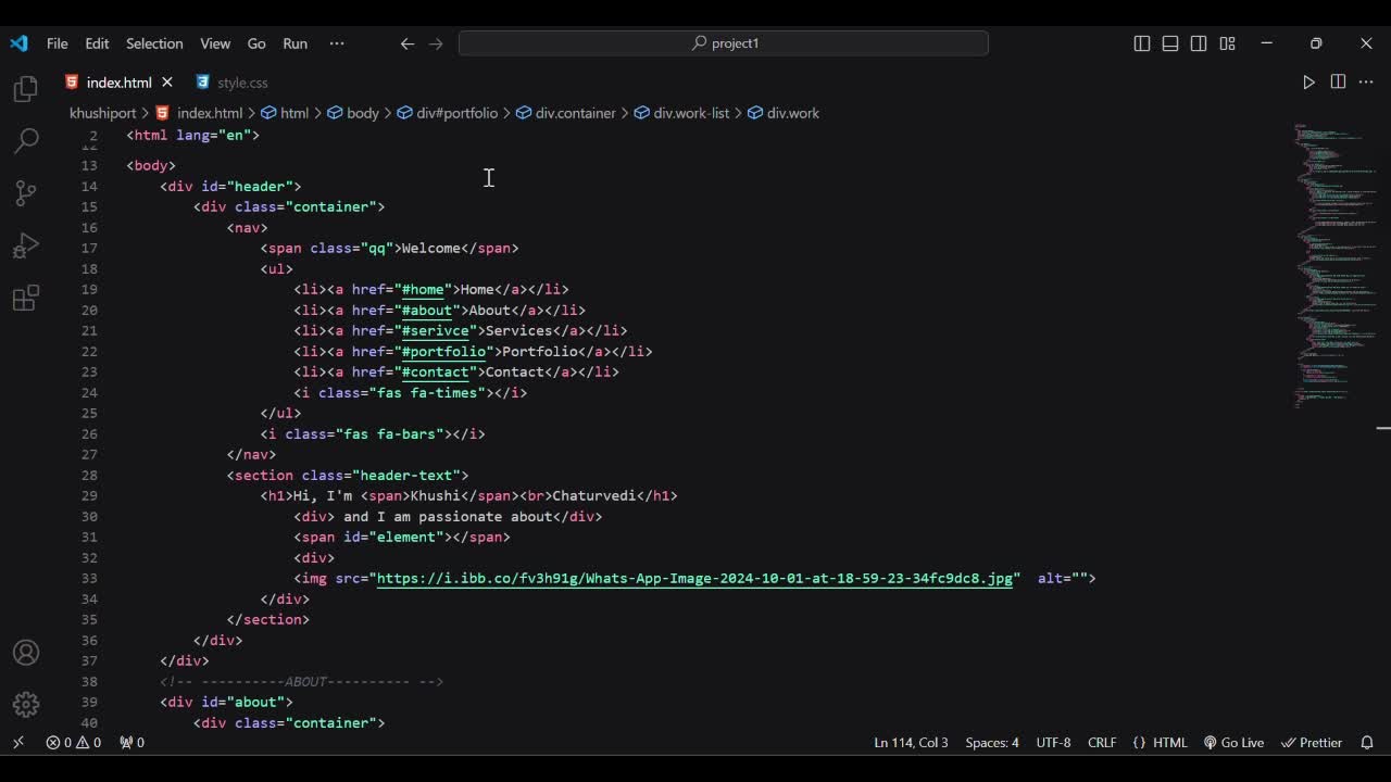 Khushi Chaturvedi on LinkedIn: #webdevelopment #portfolio #internship # ... Khushi Chaturvedi on LinkedIn: #webdevelopment #portfolio #internship # ...