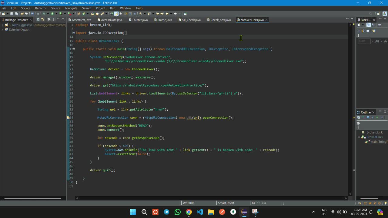Nishanth K on LinkedIn: #selenium #java #automationtesting # ... Nishanth K on LinkedIn: #selenium #java #automationtesting # ...