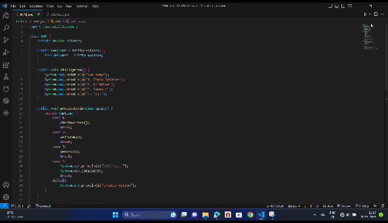 Rajnish Shah on LinkedIn: #coding #atm #softwaredevelopment #codsoft # ... Rajnish Shah on LinkedIn: #coding #atm #softwaredevelopment #codsoft # ...