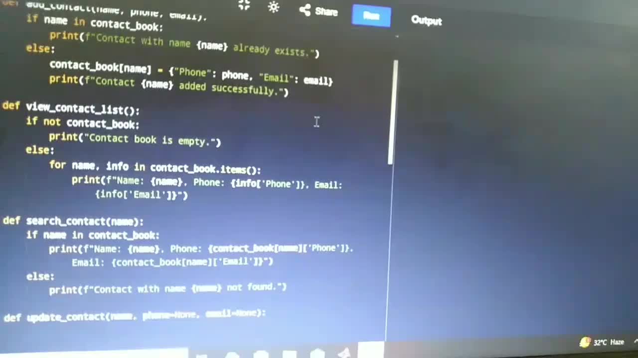 Sakshi Kakde on LinkedIn: #python #coding #productivity #contactbook # ... Sakshi Kakde on LinkedIn: #python #coding #productivity #contactbook # ...