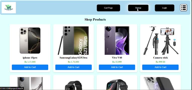 Manoj Kumar on LinkedIn: #codegnan #html #css #javascript #ecommerce # ... Manoj Kumar on LinkedIn: #codegnan #html #css #javascript #ecommerce # ...