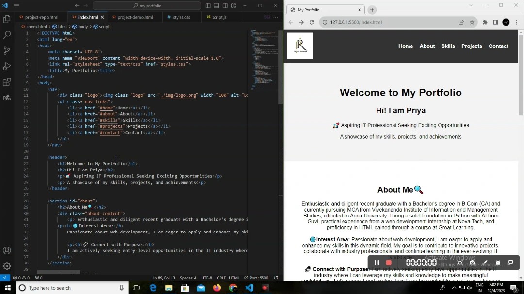 Priya Raman on LinkedIn: #portfolio #webdevelopment #techshowcase # ... Priya Raman on LinkedIn: #portfolio #webdevelopment #techshowcase # ...