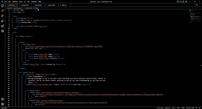 Bharanitharan K on LinkedIn: #codesoft #webdevelopment #codesoft #html ... Bharanitharan K on LinkedIn: #codesoft #webdevelopment #codesoft #html ...