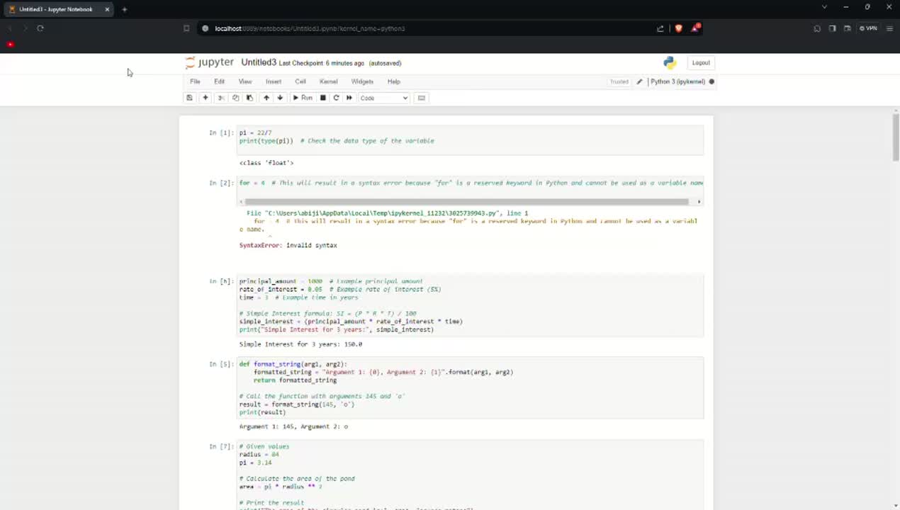 Sriram Sakthivel on LinkedIn: Task 1 : Python internship ShadowFox Sriram Sakthivel on LinkedIn: Task 1 : Python internship ShadowFox