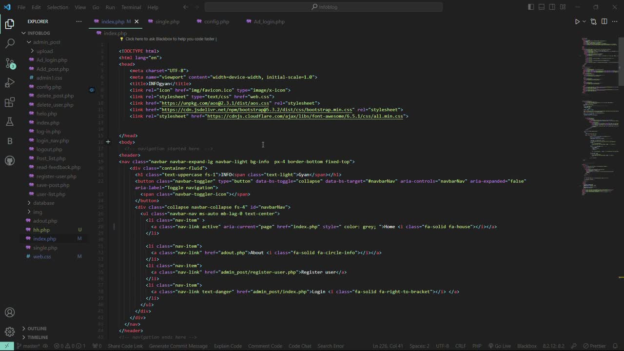 Shubham Sharma on LinkedIn: project on html css bootstrap php core use ... Shubham Sharma on LinkedIn: project on html css bootstrap php core use ...