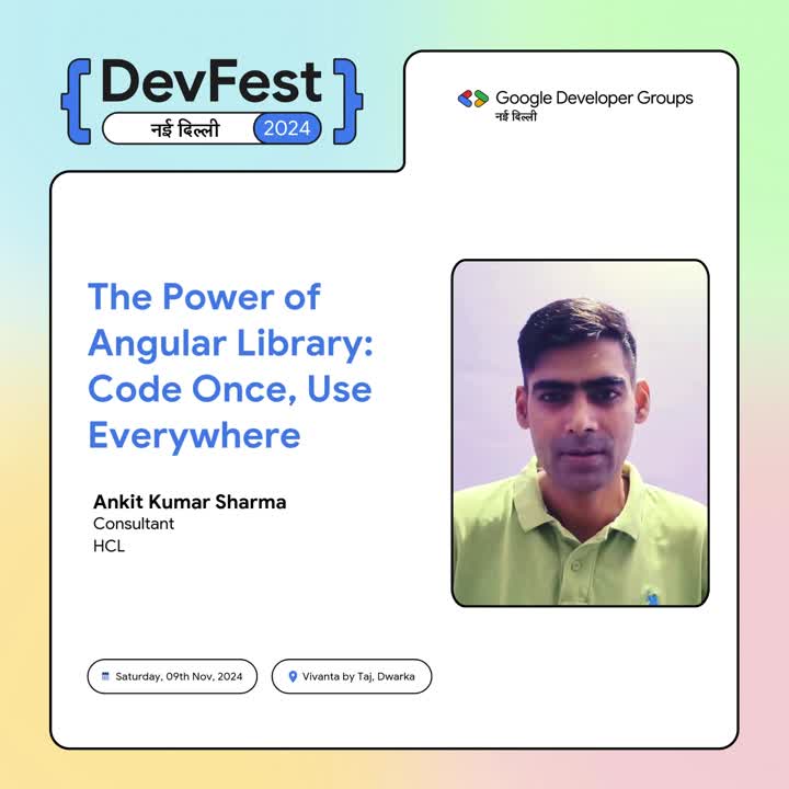 Ankit Kumar Sharma on LinkedIn: #devfest #angular #webdevelopment # ... Ankit Kumar Sharma on LinkedIn: #devfest #angular #webdevelopment # ...
