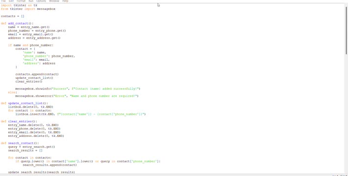 Mounika Eedi on LinkedIn: #codsoft #python #task #intern Mounika Eedi on LinkedIn: #codsoft #python #task #intern