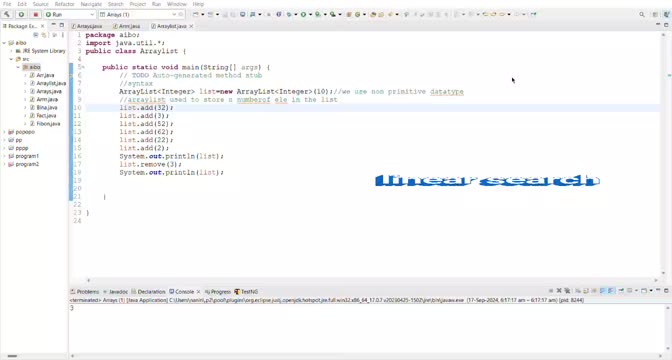 Nithish Reddy Kakuturi on LinkedIn: #30days #day3 #dsa #java #linearsearch Nithish Reddy Kakuturi on LinkedIn: #30days #day3 #dsa #java #linearsearch