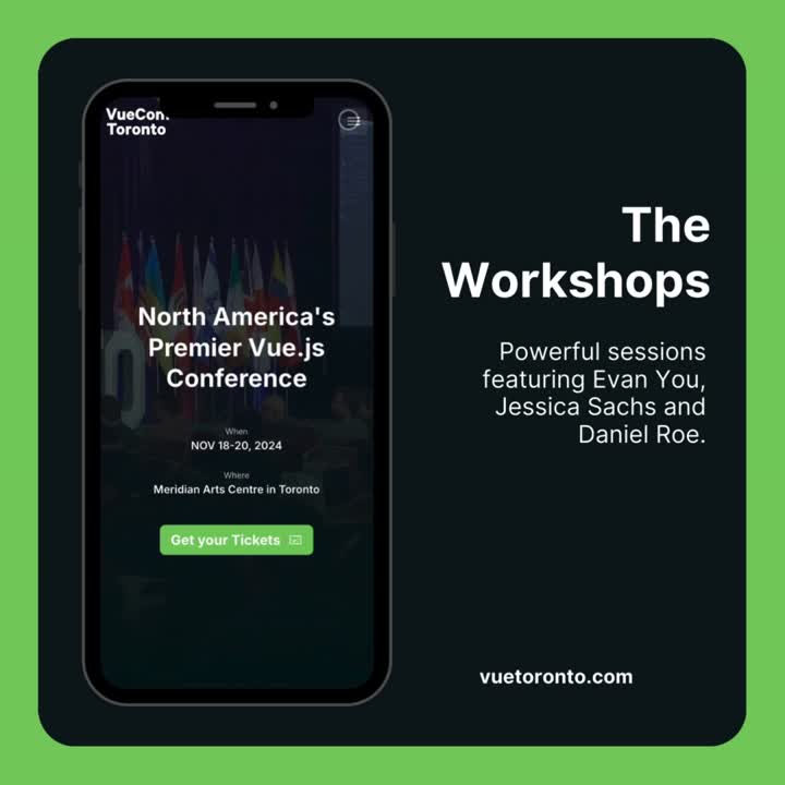 VueConf Toronto on LinkedIn: #vueworkshop #vuejs #nuxt #vue #toronto # ... VueConf Toronto on LinkedIn: #vueworkshop #vuejs #nuxt #vue #toronto # ...