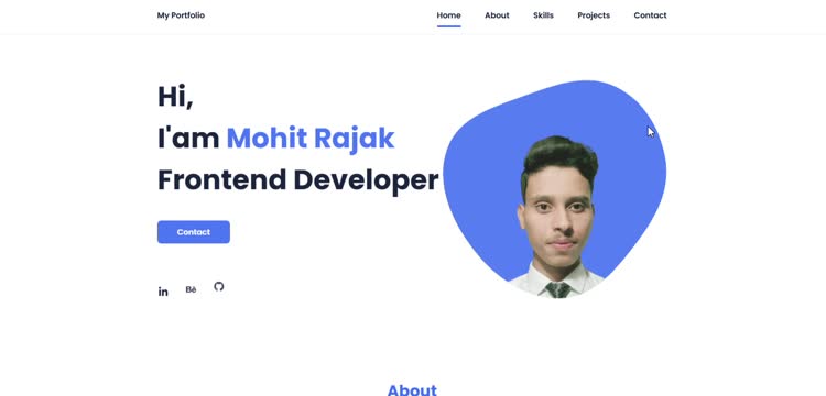 Mohit Rajak on LinkedIn: #portpolio #html #css #js #frontend #github # ... Mohit Rajak on LinkedIn: #portpolio #html #css #js #frontend #github # ...