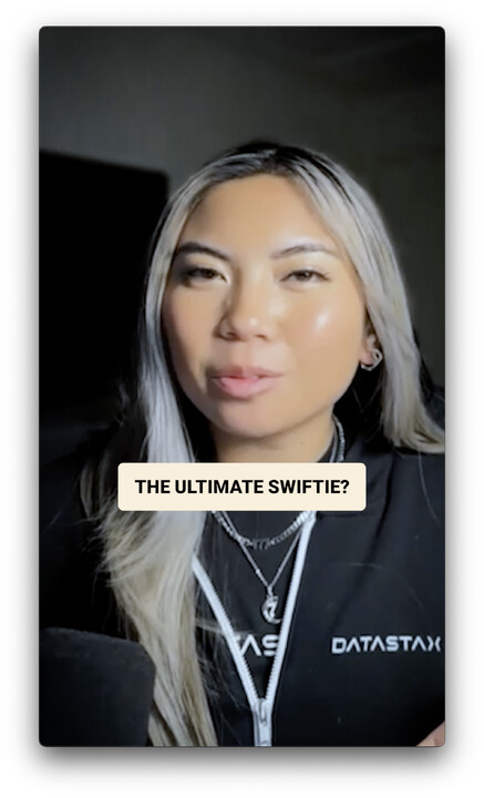 SwiftieGPT: A chatbot for Taylor Swift data | DataStax posted on the ... SwiftieGPT: A chatbot for Taylor Swift data | DataStax posted on the ...
