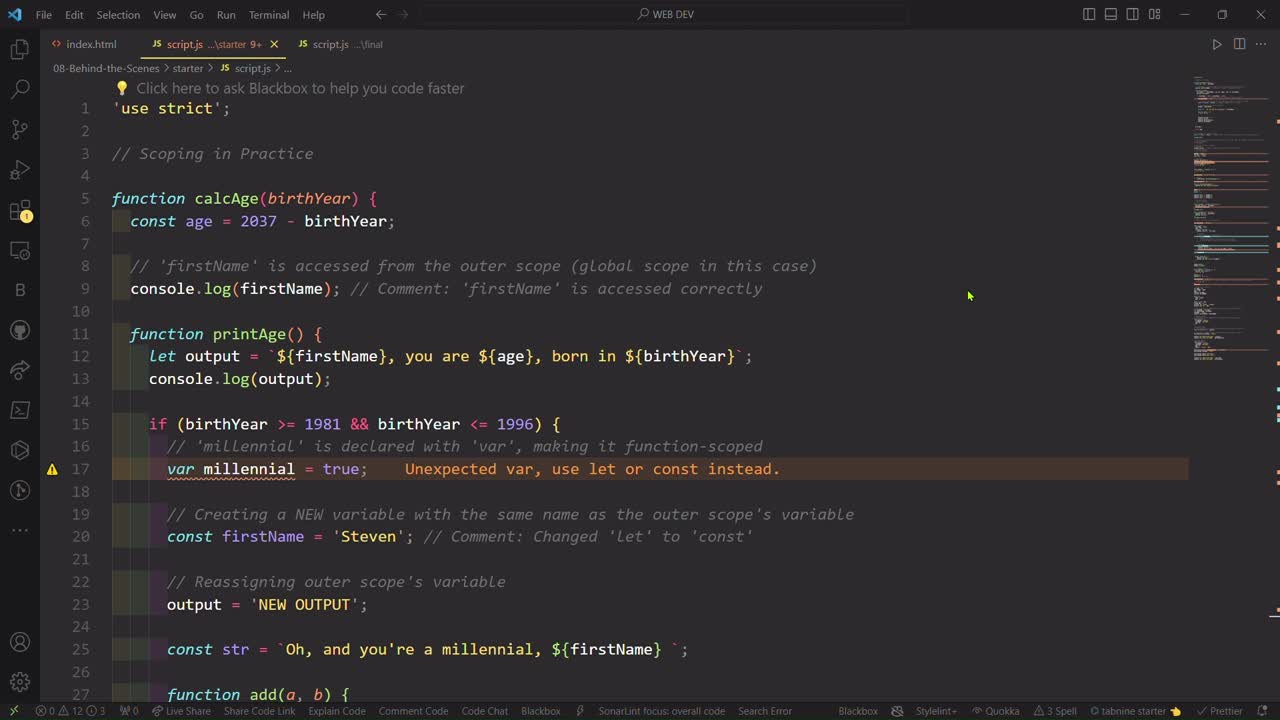 Day 25 of #100daysofcode challenge: hoisting and TDZ | Prithviraj Panda ... Day 25 of #100daysofcode challenge: hoisting and TDZ | Prithviraj Panda ...