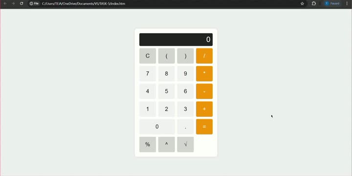 How I built a calculator using HTML, CSS, JavaScript | Vardhana ... How I built a calculator using HTML, CSS, JavaScript | Vardhana ...