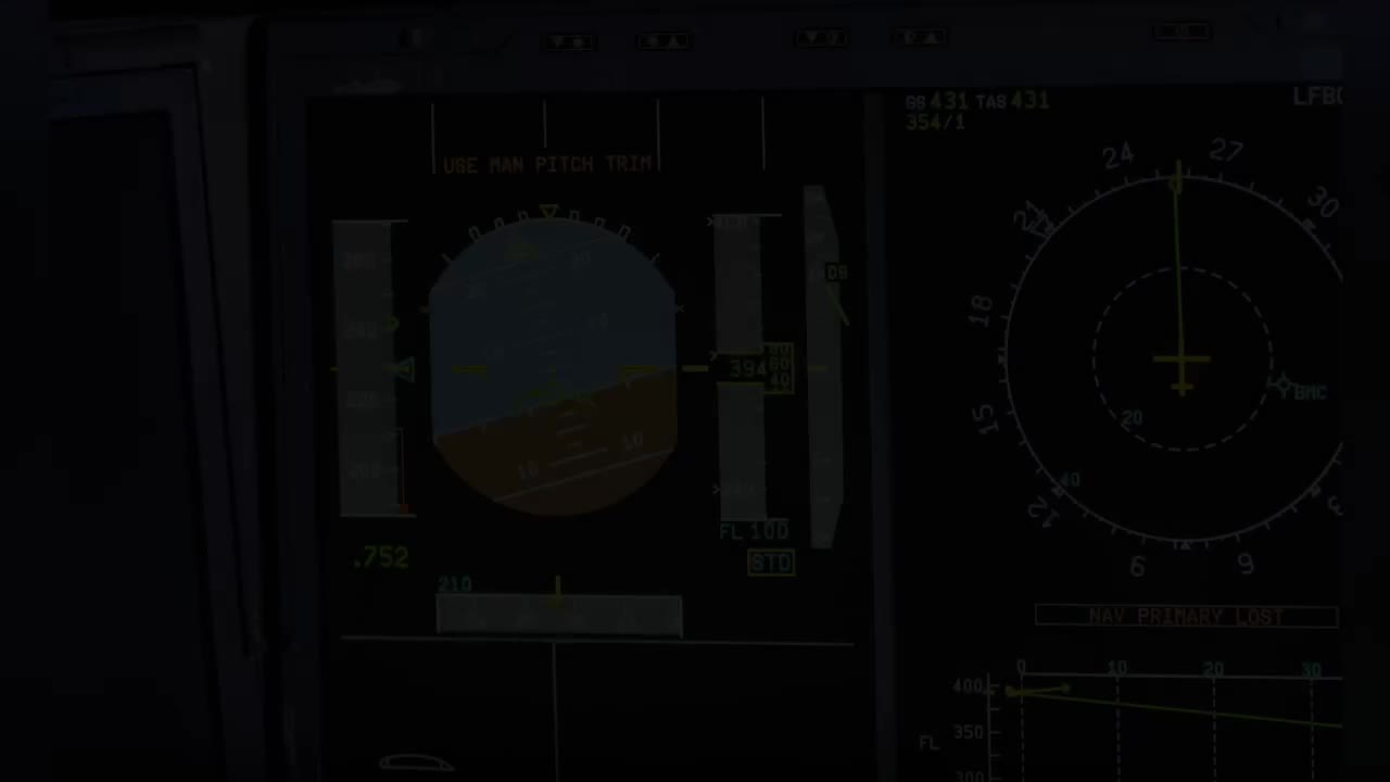 The A320 now has a bank alert The A320 now has a bank alert