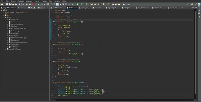 Hari Kalla on LinkedIn: #javaprogramming #factorial #codingchallenge Hari Kalla on LinkedIn: #javaprogramming #factorial #codingchallenge