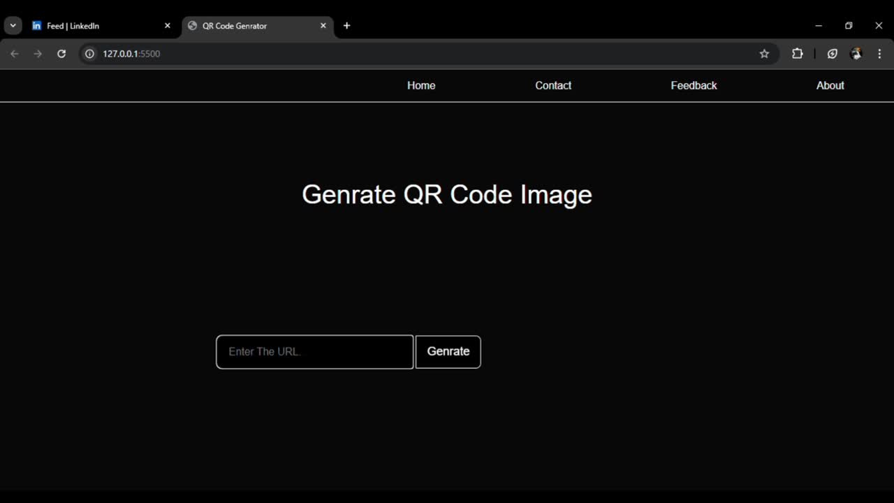 Rahul Rana on LinkedIn: #webdevelopment #javascript #qrcodegenerator # ... Rahul Rana on LinkedIn: #webdevelopment #javascript #qrcodegenerator # ...