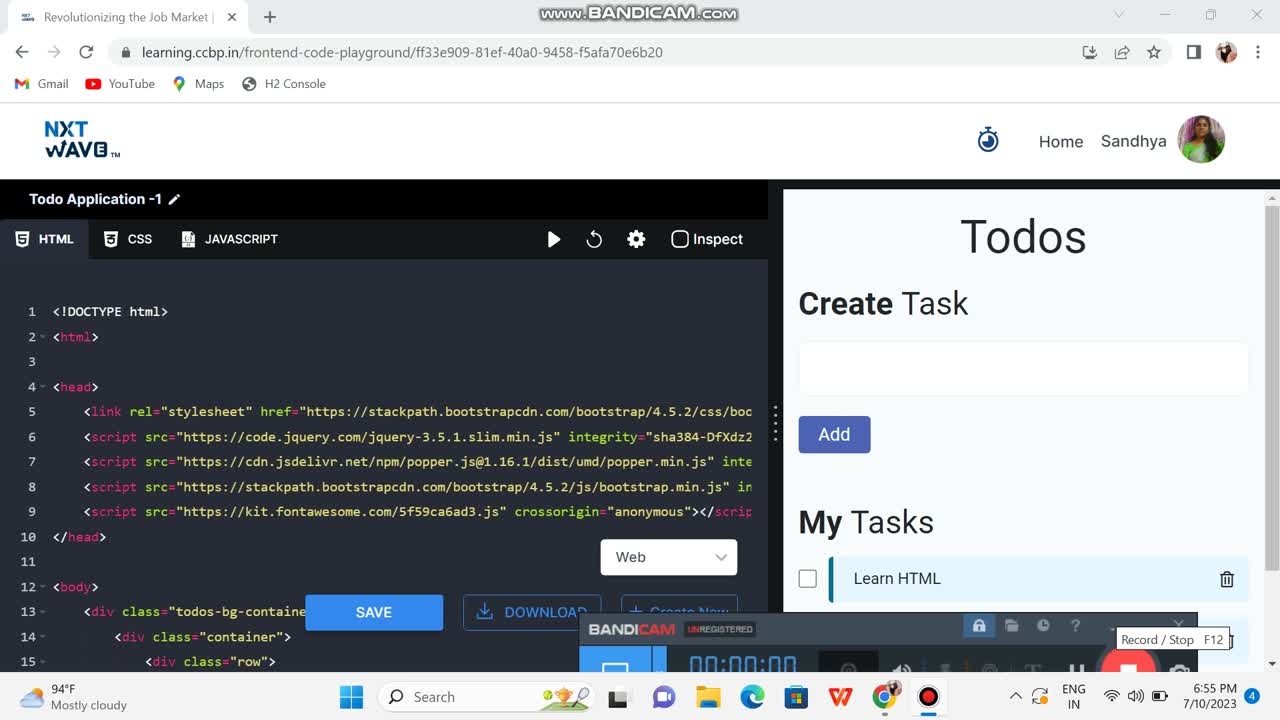Sandhya Bukkapatnam on LinkedIn: #javascriptdeveloper #html #css # ... Sandhya Bukkapatnam on LinkedIn: #javascriptdeveloper #html #css # ...