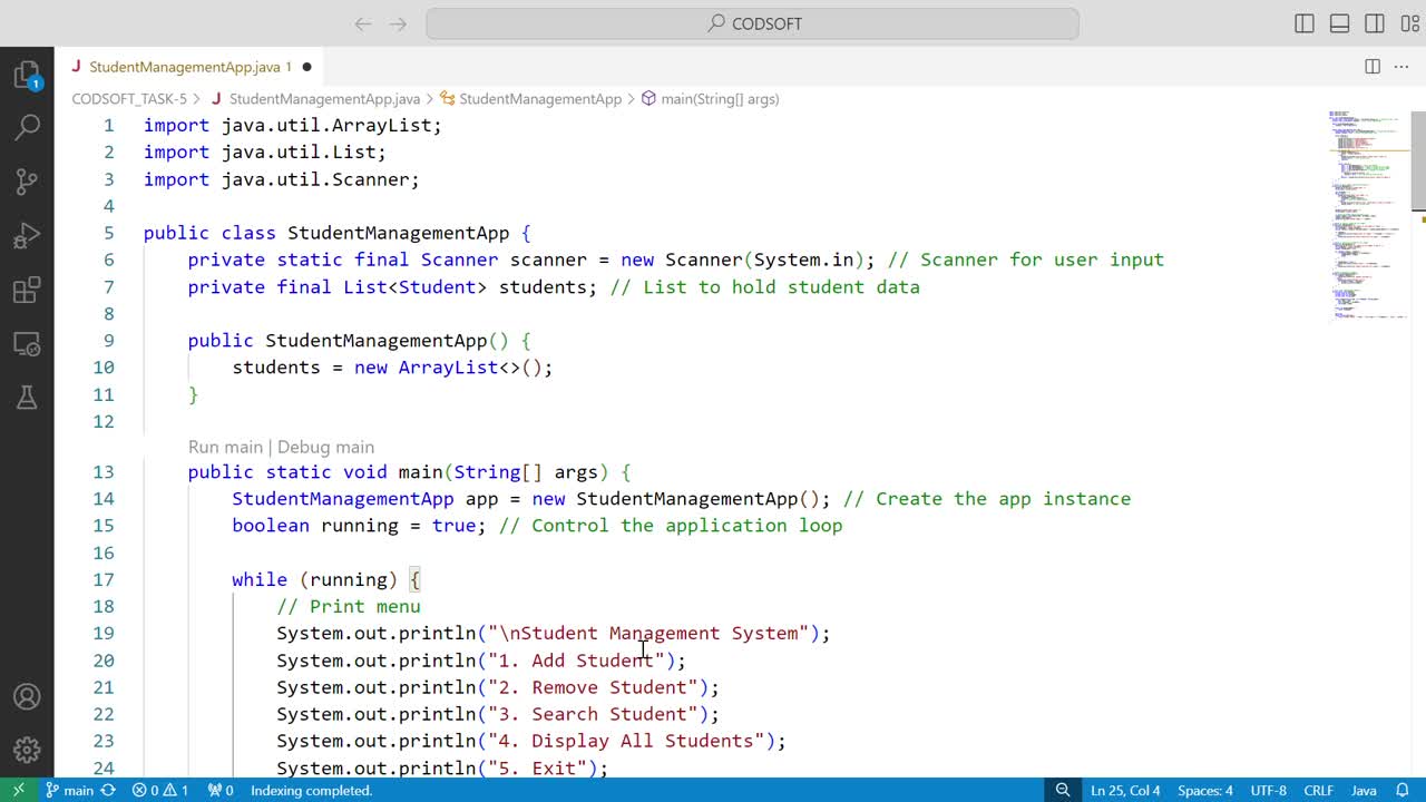 Akshay Giri on LinkedIn: #java #programming #studentmanagement # ... Akshay Giri on LinkedIn: #java #programming #studentmanagement # ...