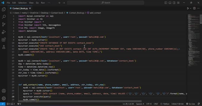 Mehul Dhania on LinkedIn: #codsoft #internship #python Mehul Dhania on LinkedIn: #codsoft #internship #python