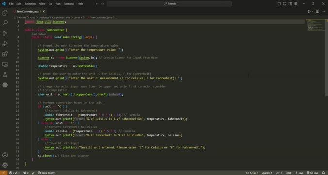 Suraj Tayde on LinkedIn: #javaprojects #temperatureconverter # ... Suraj Tayde on LinkedIn: #javaprojects #temperatureconverter # ...