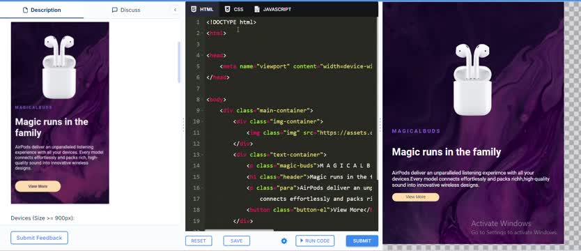 Ganesh Devarapu on LinkedIn: #airpodspage #html #css #cssmediaquries Ganesh Devarapu on LinkedIn: #airpodspage #html #css #cssmediaquries