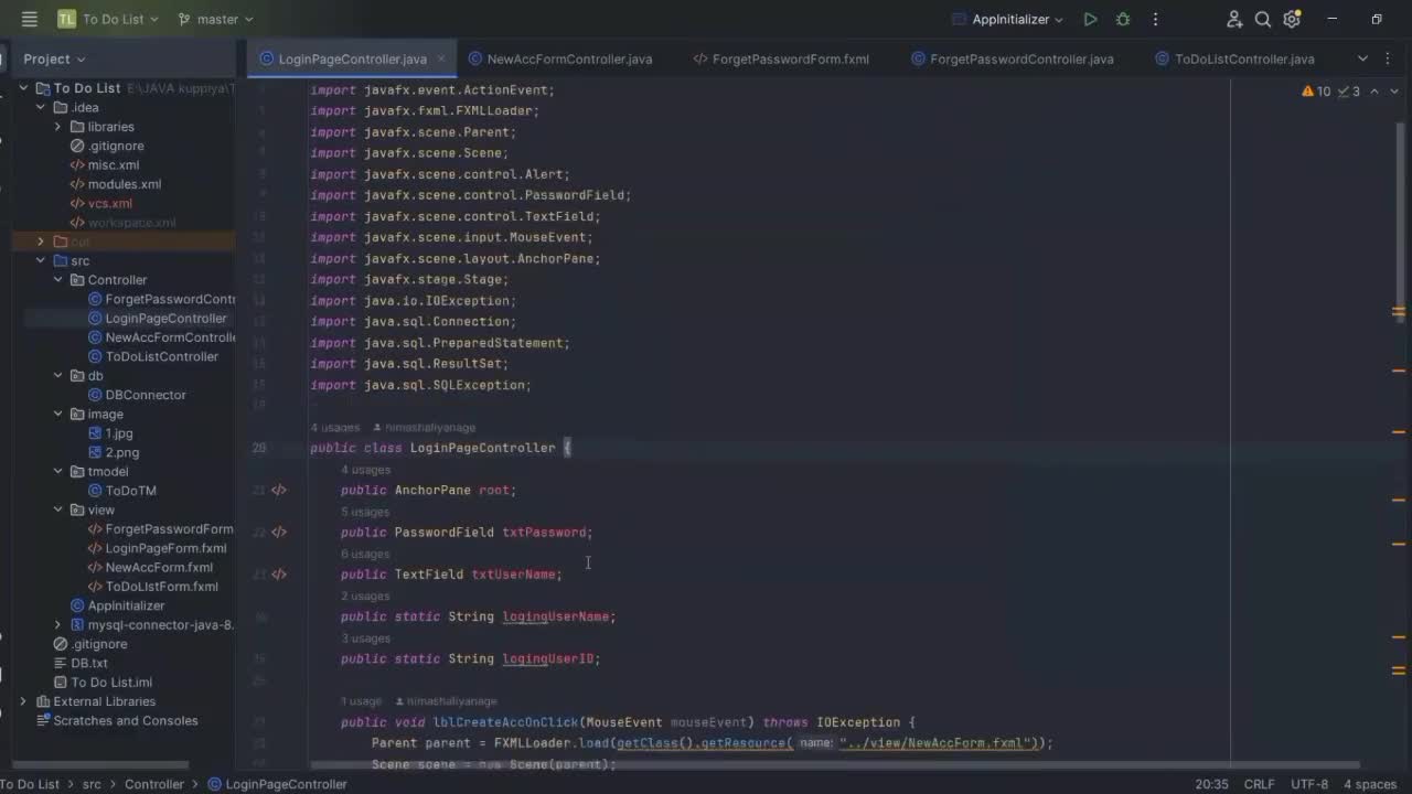 Building ToDoList application with Java and JavaFX | Nimasha Liyanage ... Building ToDoList application with Java and JavaFX | Nimasha Liyanage ...