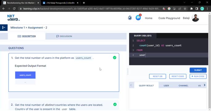 Balaji Penugonda on LinkedIn: #day27 #30daysofcode #nxtwaveccbp # ... Balaji Penugonda on LinkedIn: #day27 #30daysofcode #nxtwaveccbp # ...